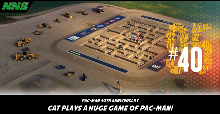 Caterpillar Construction Equipment Play A Huge Game Of Pac-Man - Nerd ...