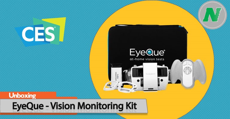 UNBOXING/INTERVIEW – EyeQue Vision Monitoring Kit - Nerd News Social