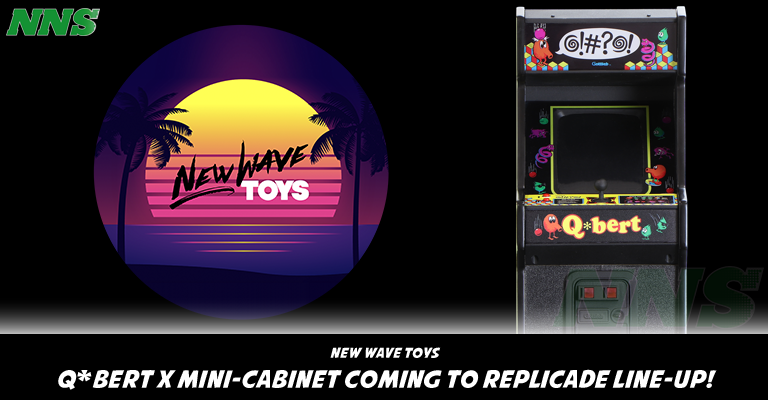 RepliCade New Wave Toys Is At It Again With A 1/6 Scale Q*bert Arcade ...