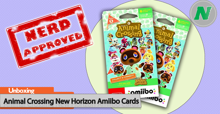 UNBOXING – Animal Crossing Amiibo Cards Series 5 - Nerd News Social